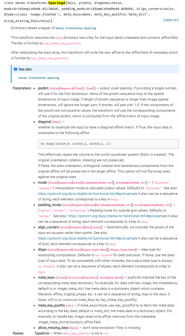 MONAI Transform 分析和使用-CSDN博客