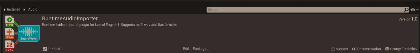 UE4 从文件夹读取音乐文件并播放_ue runtime audio importer-CSDN博客