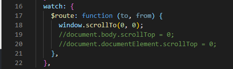 VUE路由跳转，但是滚动条的位置不变的处理方案_vue路由跳转右滑条不变-CSDN博客