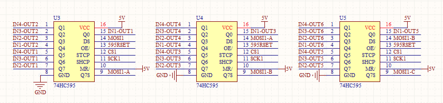 RT-Thread Studio学习 74HC595级联驱动多路继电器-CSDN博客