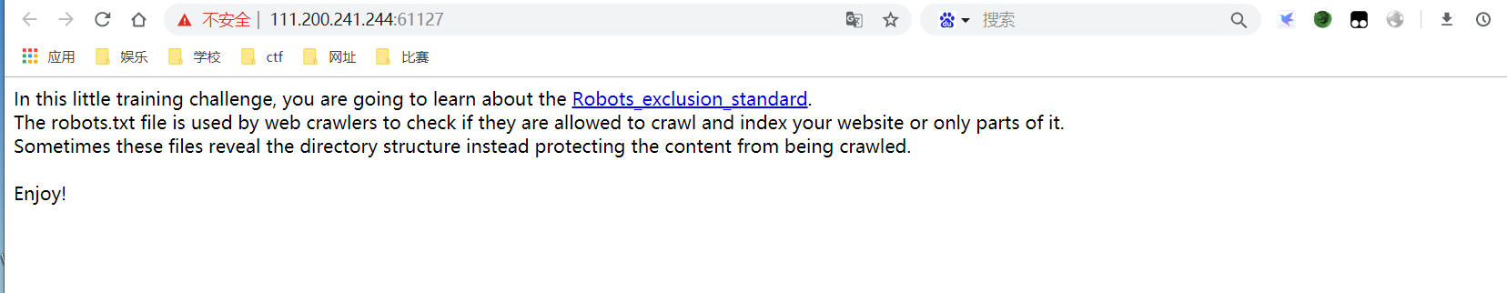 攻防世界（WEB）Training-WWW-Robots_webtraining-CSDN博客