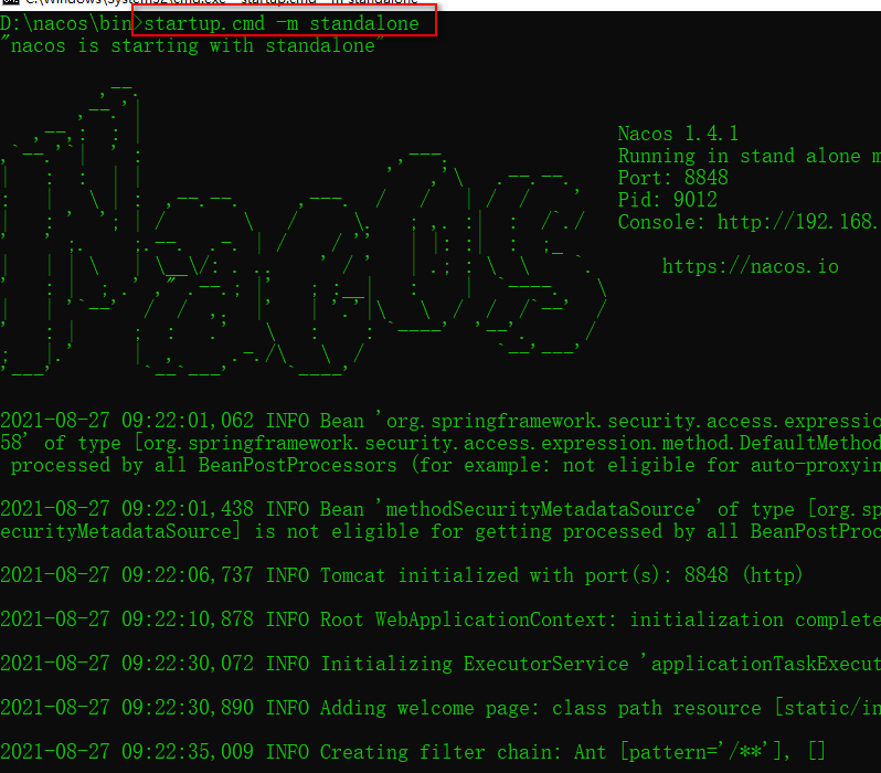 Nacos下载与配置_nacos sql脚本下载-CSDN博客