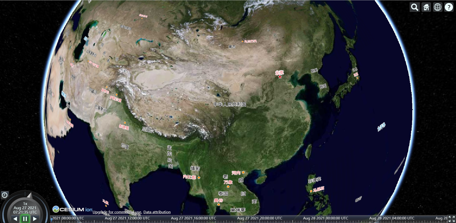 《Cesium 基础知识点》- 大气层(地表和天空)_cesium skyatmosphere-CSDN博客