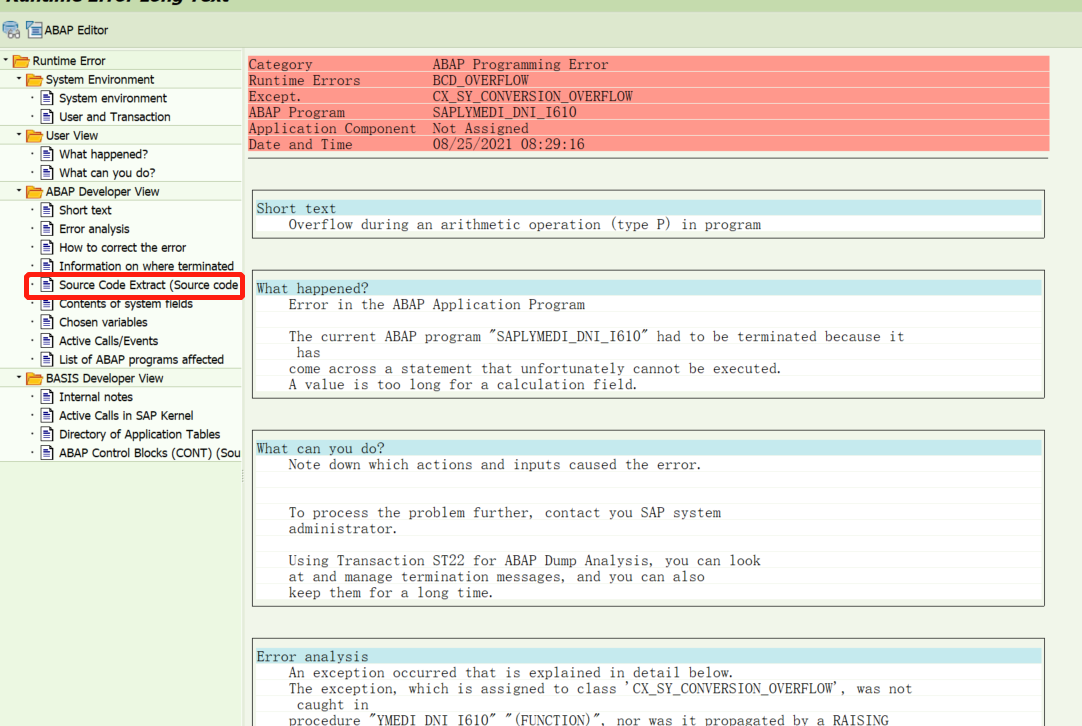 ABAP 高级调试-ST22-事后分析工具_s4 st22调试-CSDN博客