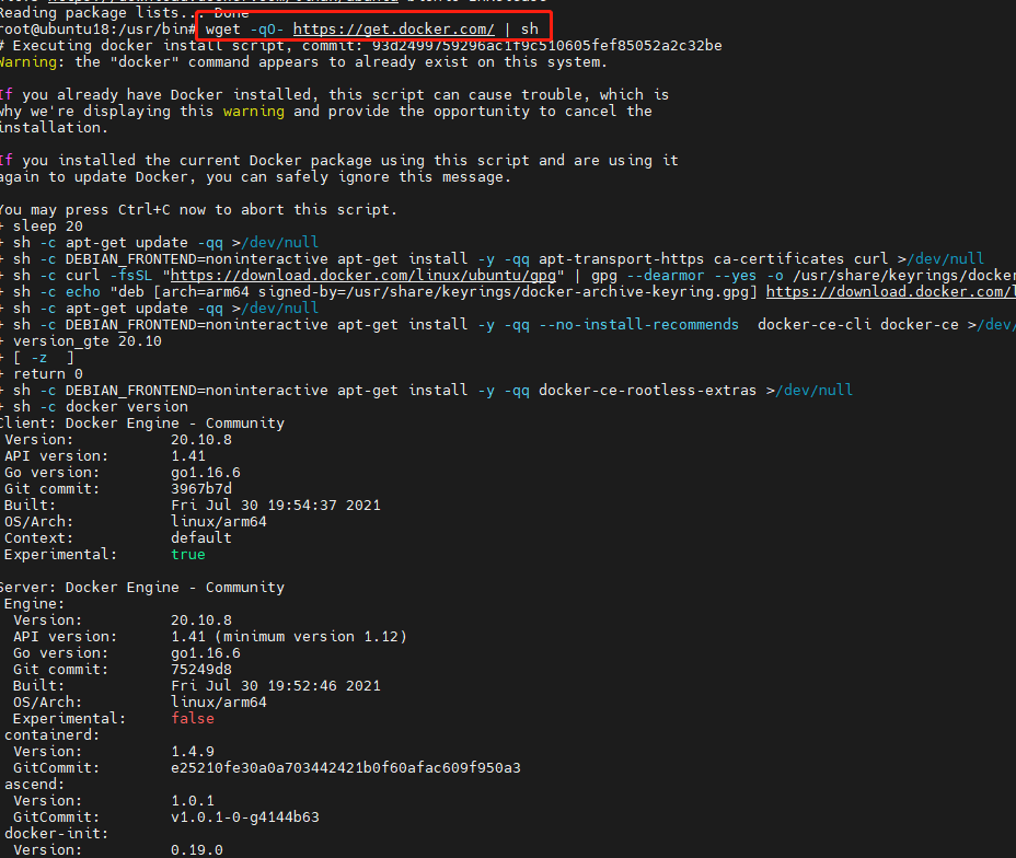 docker服务无法启动_arm ubuntu安装的docker 61: ulimit: error setting limi-CSDN博客