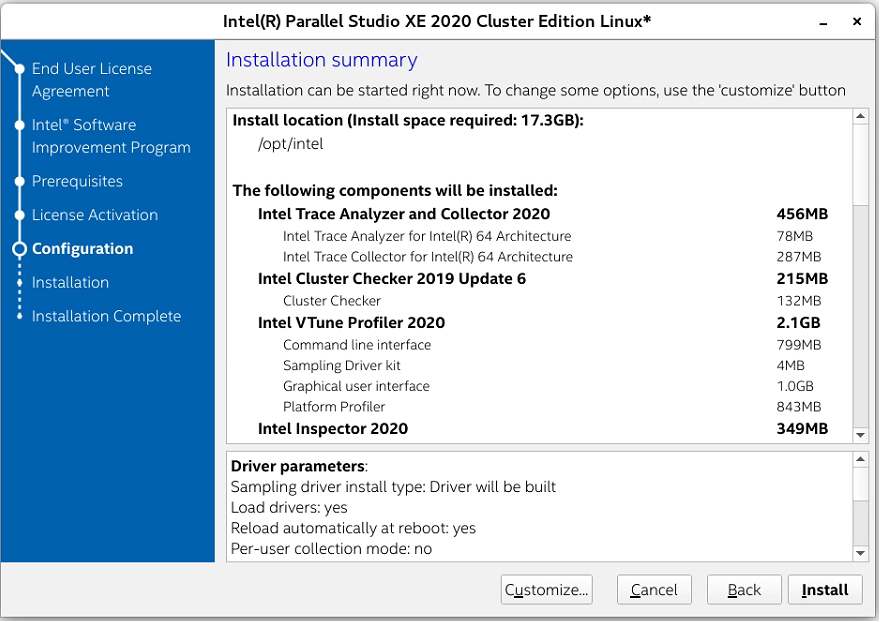 Intel Parallel Studio XE 2020 CentOS 7安装日志_parallel studio2020-CSDN博客