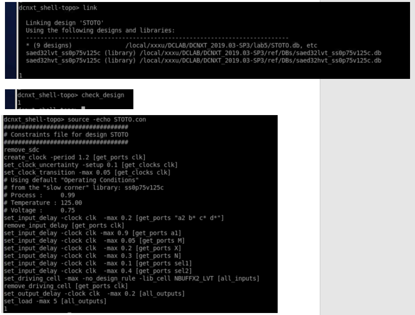 Lab5 DC的逻辑综合及优化过程_徐筱筱呀的博客-CSDN博客
