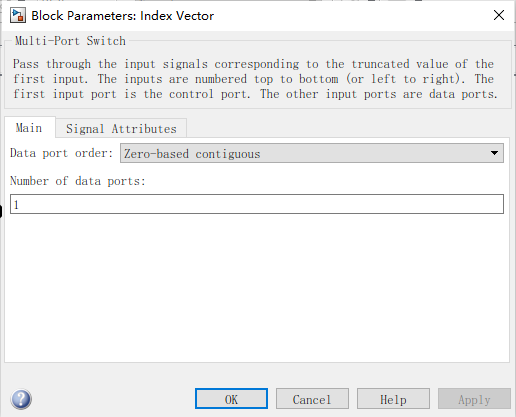 Simulink仿真模块 - Index Vector-CSDN博客