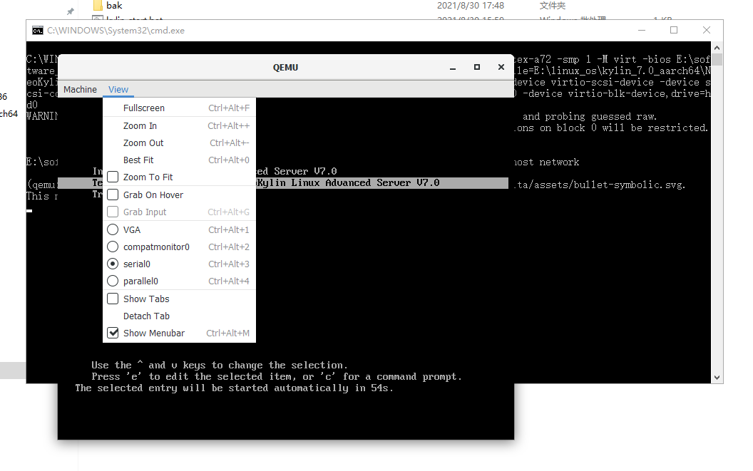 windows上使用qemu安装arm架构的linux_window的linux子系统直接安装arm架构-CSDN博客