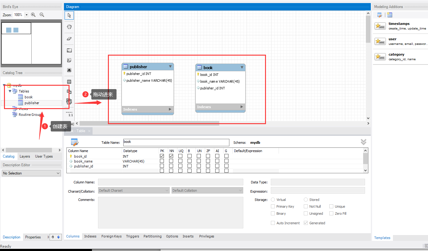 数据库评书---MySQLWorkbench绘制EER图（鸭蹼图， chen’s ER图）-CSDN博客