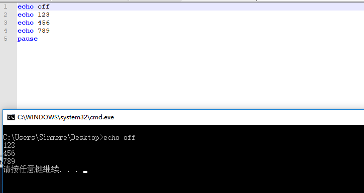 通俗易懂之批处理echo、echo off、echo on、@、@echo off_echo off命令-CSDN博客