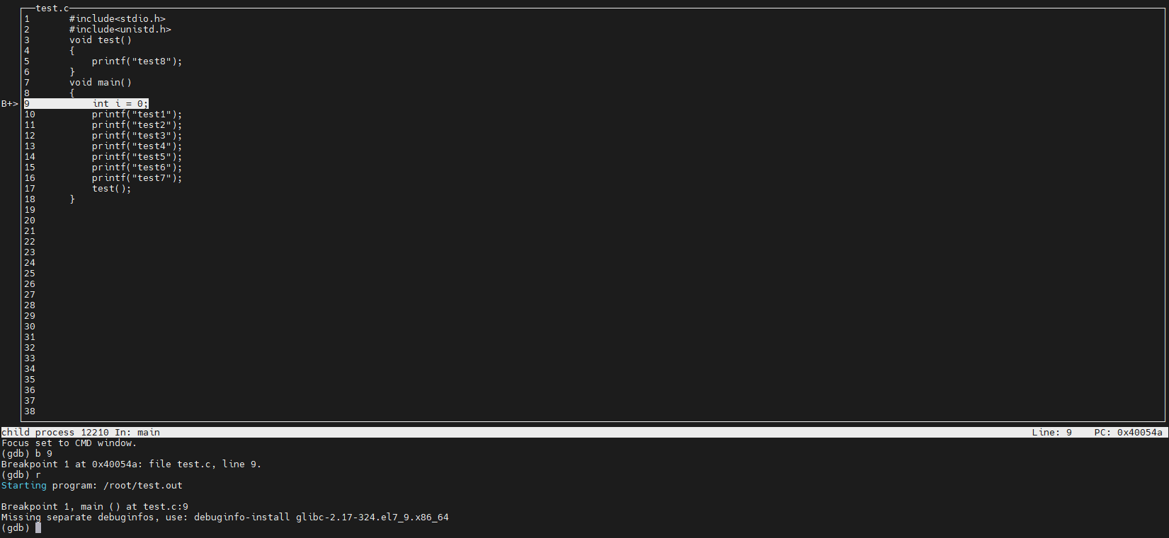Linux下的C语言程序的调试(附案例)_linux调整c语言堆栈-CSDN博客