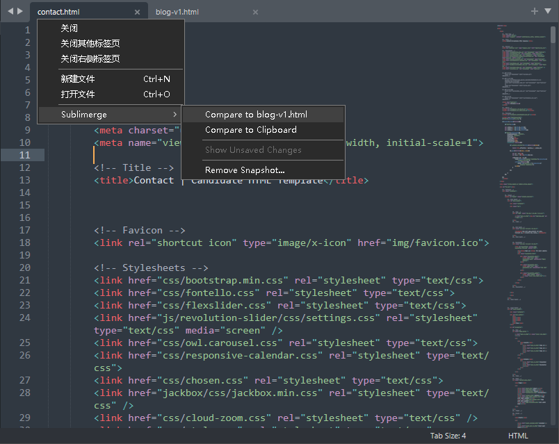 Sublime Text 4 设置_sublime中英文字体-CSDN博客