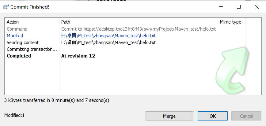 SVN ：one or more files are in a conflicted state 一个或多个文件处于冲突状态_one or more files are in a ...