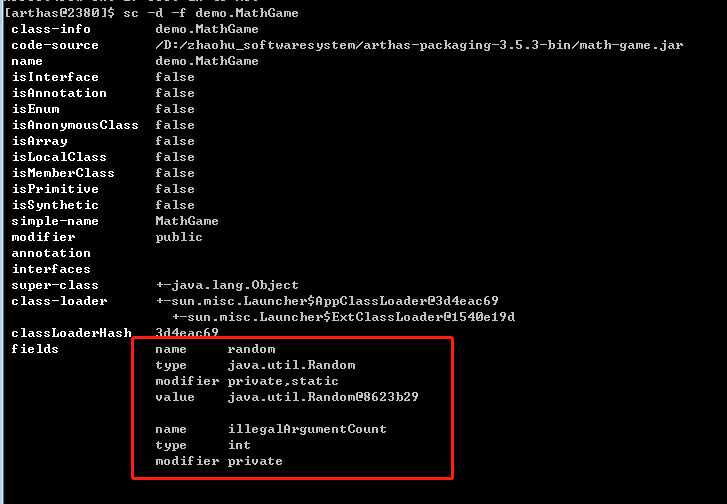 java诊断工具-Arthas（sc命令）查看JVM已加载的类信息_arthas查看加载的类-CSDN博客
