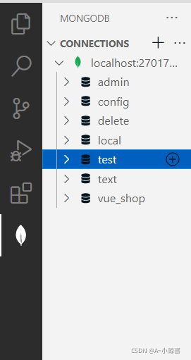 使用vs Code 快速插入mongodb数据vs连接mongodb数据库 Csdn博客