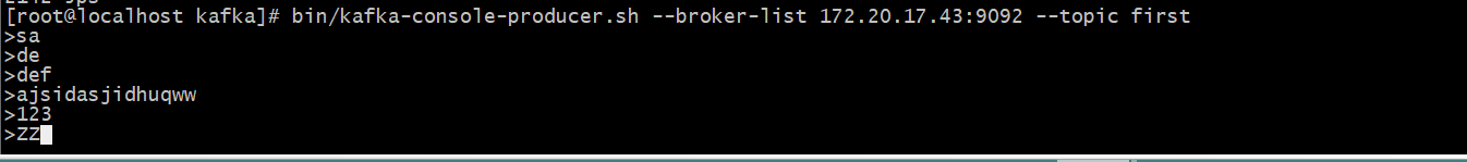 WARN Error while fetching metadata with correlation id 1 : {first=LEADER_NOT_AVAILABLE} (org ...