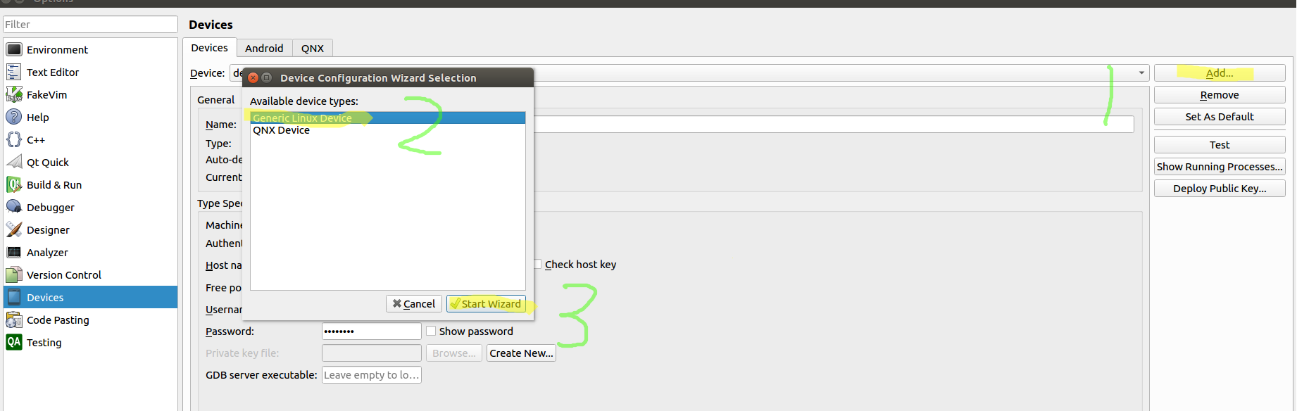 Ubuntu1604上使用Qt远程调试arm开发板_为什么qt配置没有generic linux device-CSDN博客