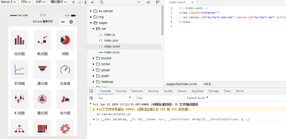 微信小程序使用Echarts图表组件，动态加载数据，图表模糊处理_echarts-for-weixin数据源使用data中的-CSDN博客