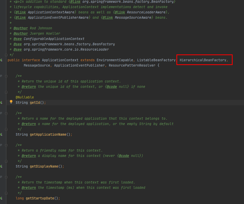 继承思想:Spring BeanFactory与ApplicationContext区别_spring applicationcontext和beanfactory类继承结构-CSDN博客