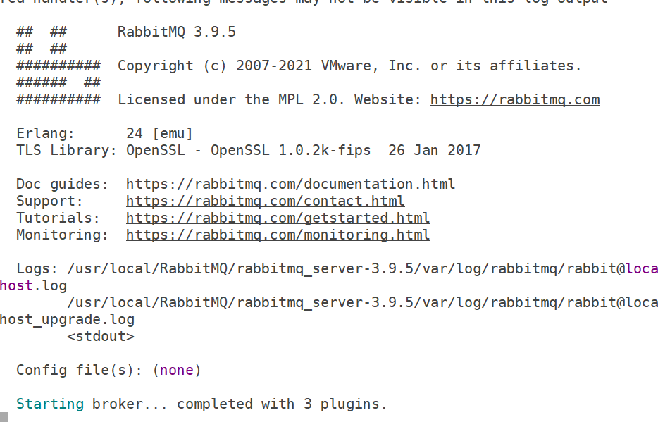 Linxu安装RabbitMQ(压缩包方式)_linux下载rabbitmq压缩包-CSDN博客
