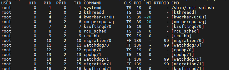 Linux 更改进程调度策略（chrt命令）_linux chrt-CSDN博客