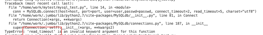 MySQLdb设置read_timeout问题_mysql read timed out-CSDN博客