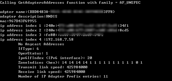 C++使用windowsAPI获取本地网卡信息_windows 获取网卡的描述 c++-CSDN博客