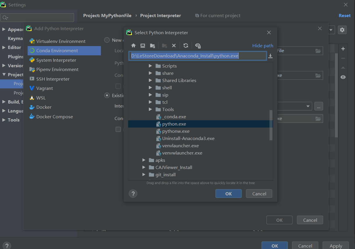 Pycharm上配置和导入已安装的Tensorflow（2021全新教程——基于Anaconda）_pycharm怎么导入anaconda的tensorflow-CSDN博客