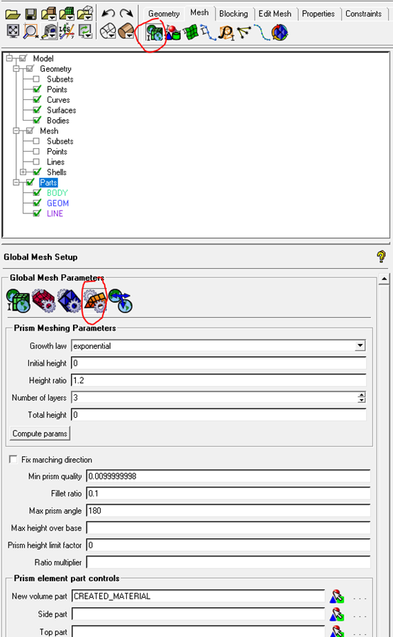 ICEM 2D Unstructured Mesh Adding Boundary Layer - Programmer Sought