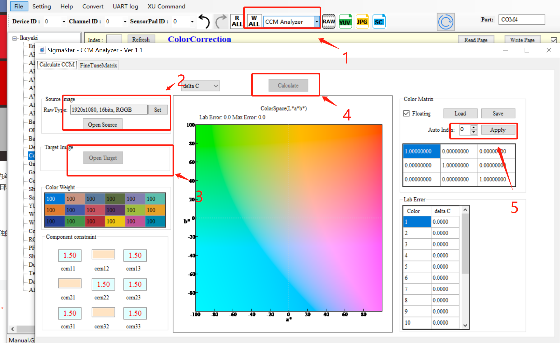 sigmastar—ISP图像调试（CCM）_ccm调试xiaoguo-CSDN博客