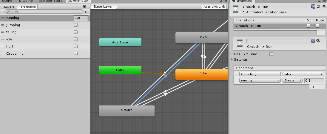 Unity教程2D入门:20 趴下效果Crouch_unity 趴下动画-CSDN博客