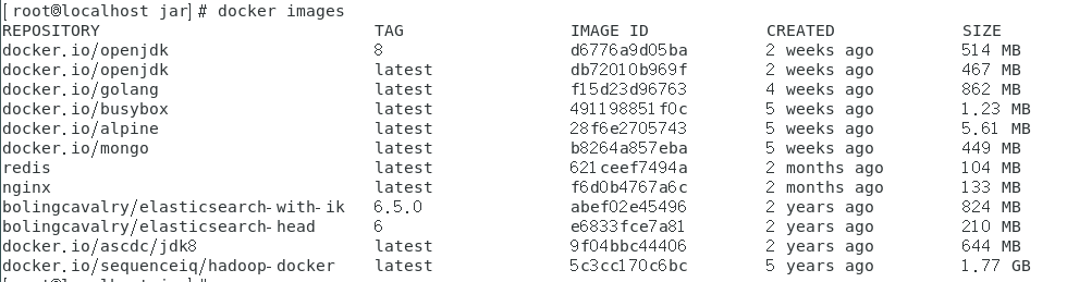 Docker部署jar的两种方式 Jar Docker Csdn博客