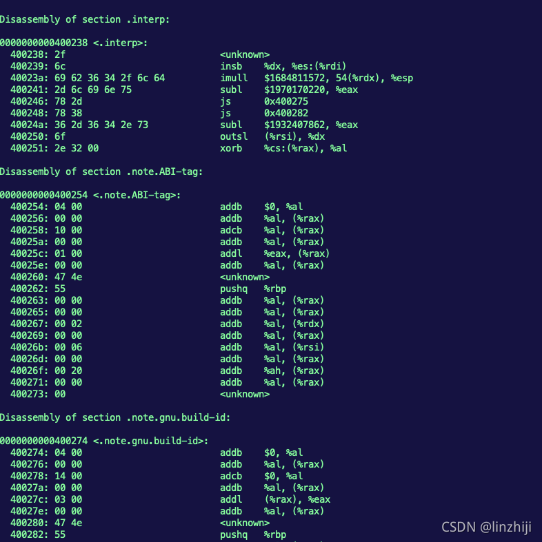 Linux Objdump 反汇编反汇编指令objdump 一行16进制代码 Csdn博客