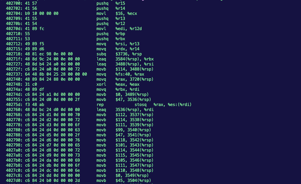 linux objdump 反汇编_反汇编指令objdump 一行16进制代码-CSDN博客