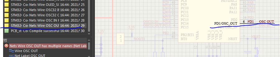 Nets Wire Xxx Has Multiple Names参考方法nets Wire Has Multiple Names Csdn博客 