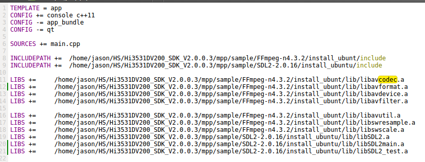 Ubuntu 下QT 创建FFMpeg SDL 开发环境遇到的问题 以及SDL_Init初始化失败返回-1_使用了sdl的init后程序无法正常运行-CSDN博客