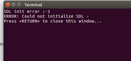 Ubuntu 下QT 创建FFMpeg SDL 开发环境遇到的问题 以及SDL_Init初始化失败返回-1_使用了sdl的init后程序无法正常运行-CSDN博客