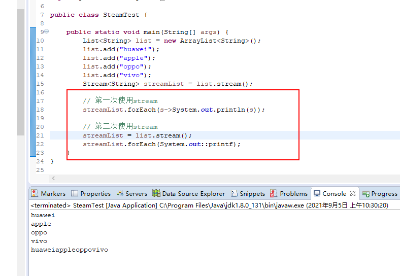 Jdk18新特性：stream流 报错：stream Has Already Been Operated Upon Or Closed Csdn博客 