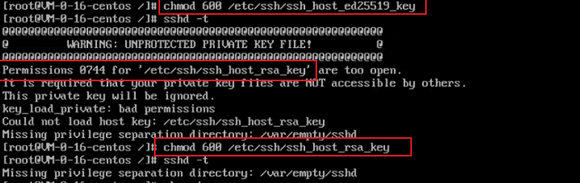 【Centos】sshd 无法启动（解决问题篇，附问题排查思路和解决方法）_unit sshd.service entered failed state-CSDN博客