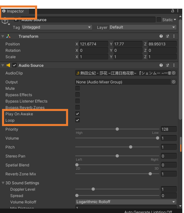 Unity中为场景添加音乐_unity音乐怎么导入-CSDN博客