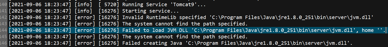 Tomcat9 服务无法启动（WIndows 11）_windows11 tomcat-CSDN博客