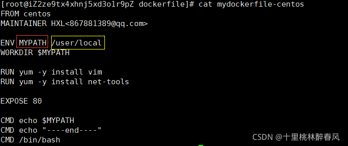 Error Response From Daemon Failed To Parse Mydockerfile Centos Env Must Have Two Arguments Csdn博客