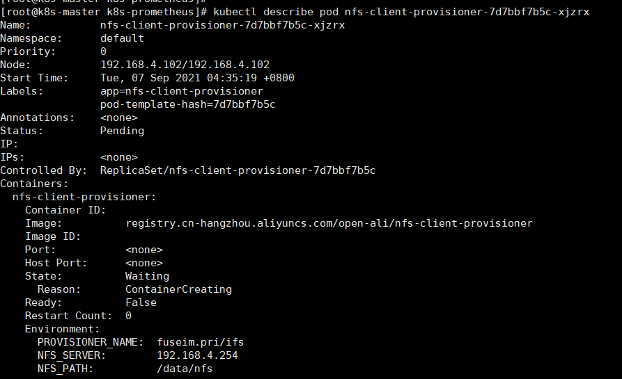 k8s pod启动报错“ContainerCreating”_container creating-CSDN博客