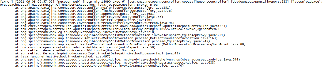 Ioexception Broken Pipe Csdn博客 