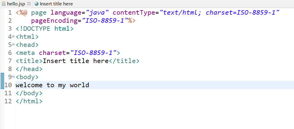 JSP动态网页设计——tomcat配置、第一个动态工程_tomcat jsp hello-CSDN博客