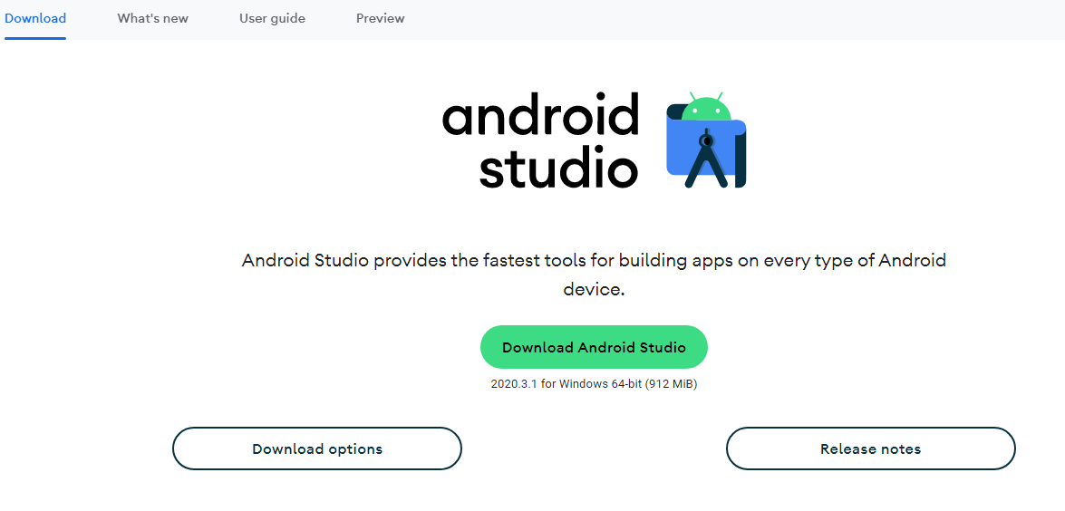Android Studio 4 安装步骤详细教程_android studio 阿里网盘-CSDN博客