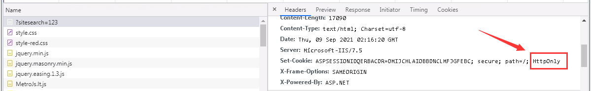 IIS - 会话cookie中缺少HttpOnly属性_iis具有缺失、不一致或矛盾属性的cookie-CSDN博客