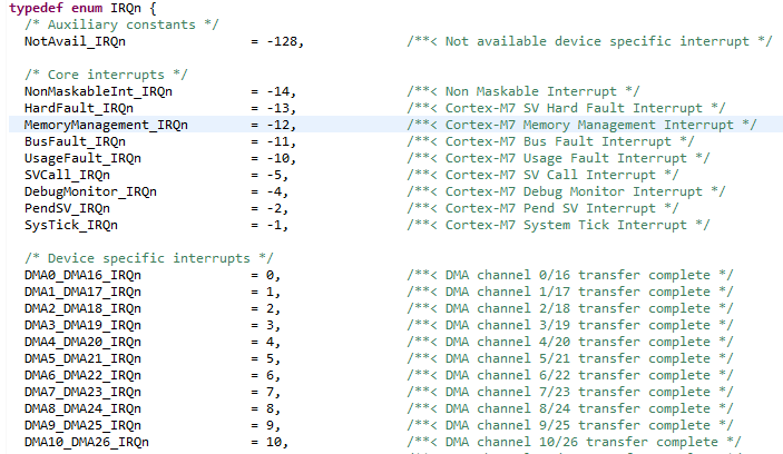 NXP RT1064学习笔记（五）— GPIO中断_rt1064中断处理函数:-CSDN博客