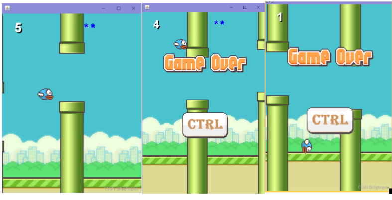 Java实战小游戏《flapper Bird》完整版，含源码_bird小游戏-CSDN博客